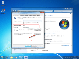 วิธีเปลี่ยนชื่อคอมพิวเตอร์ (Computer Name) และ Workgroup บน Windows 7 ...