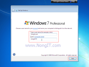 วิธีติดตั้ง Windows 7 แบบละเอียดยังไม่เคยลงก็ทำได้ - NONGIT.COM