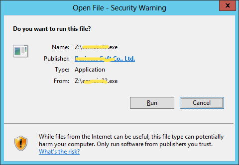 วิธีแก้ ยกเลิกการแจ้งเตือน Open File - Security Warning - NONGIT.COM