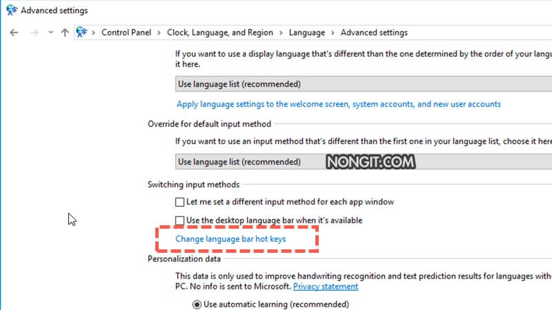 วิธีเพิ่มภาษาไทย และปุ่มสลับเปลี่ยนภาษา Windows 10 ทุกเวอร์ชั่น ...