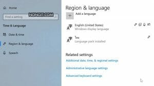 วิธีเพิ่มภาษาไทย และปุ่มสลับเปลี่ยนภาษา Windows 10 ทุกเวอร์ชั่น ...