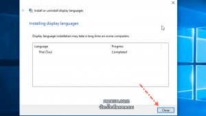 วิธีเปลี่ยนภาษาระบบ Windows 10 เป็นภาษาไทย - NONGIT.COM