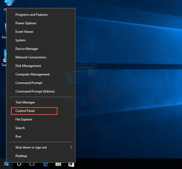 5 ขั้นตอนวิธีเปิด Control Panel ใน Windows 10 ทุกเวอร์ชั่น - NONGIT.COM