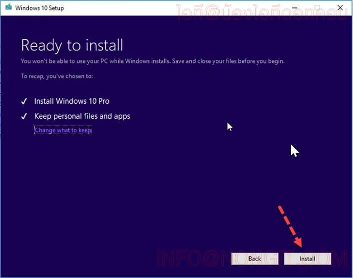 วิธีอัพเดท Windows 10 เป็นเวอร์ชั่นล่าสุด 2H22 - NONGIT.COM
