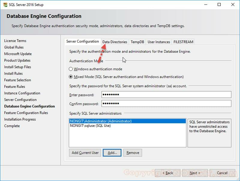วิธีการติดตั้ง SQL Server 2016 Express Edition แบบละเอียดครับ - NONGIT.COM