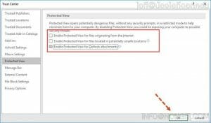 [Tips] วิธีปิด Protected View ใน Excel, Word และ PowerPoint - NONGIT.COM