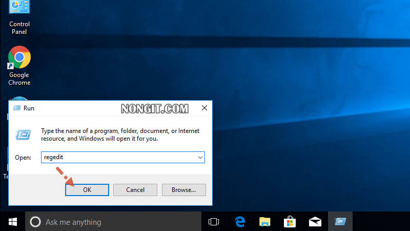 วิธีปิด User Account Control (UAC) ใน Windows 10 - NONGIT.COM
