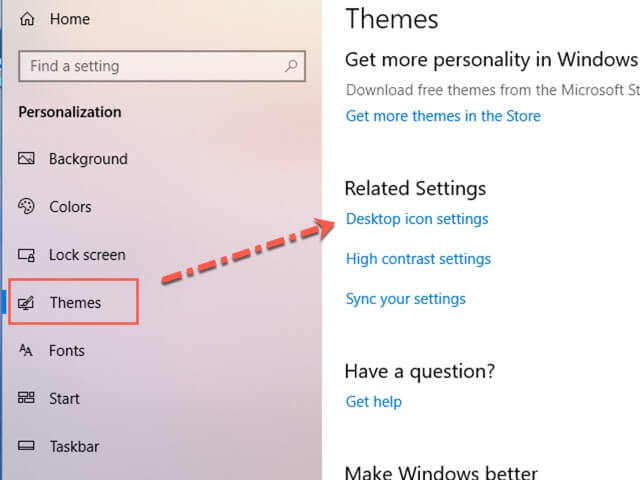 วิธีเพิ่มไอคอน Control Panel ที่หน้า Desktop Windows 10