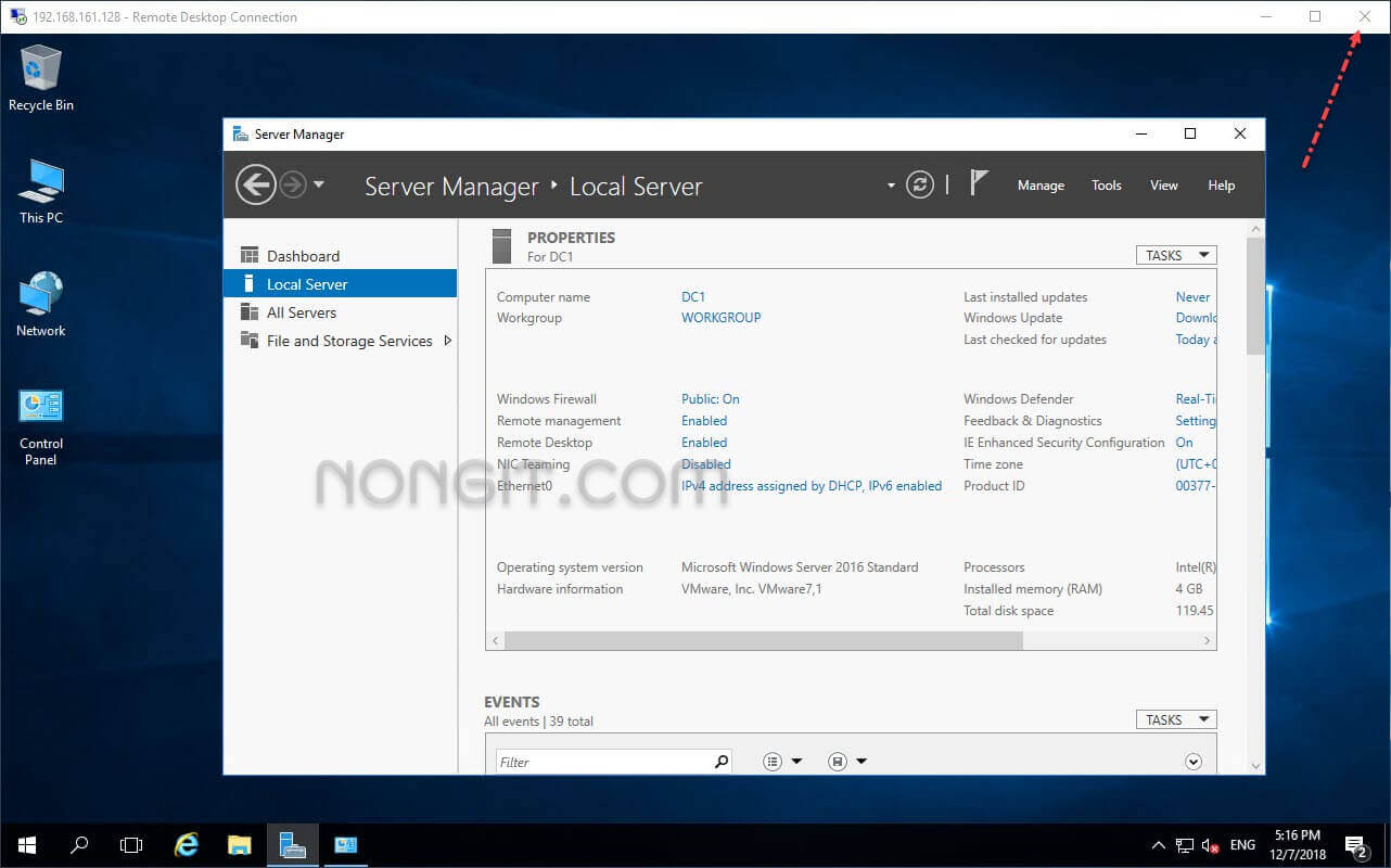 วิธีใช้งาน Remote Desktop Connection เบื้องต้นใน Windows 10 / 8.1 / 7 ...