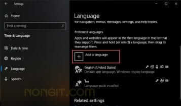 วิธีเพิ่มแป้นพิมพ์ (keyboard) ภาษาญี่ปุ่น (Japan) ใน Windows 10